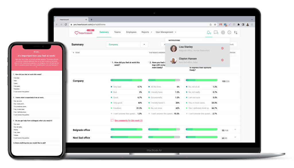 Register Heartcount